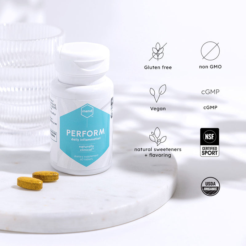 Mend Perform - Relieving Aches, Stiffness, and Inflammation, Naturally ...