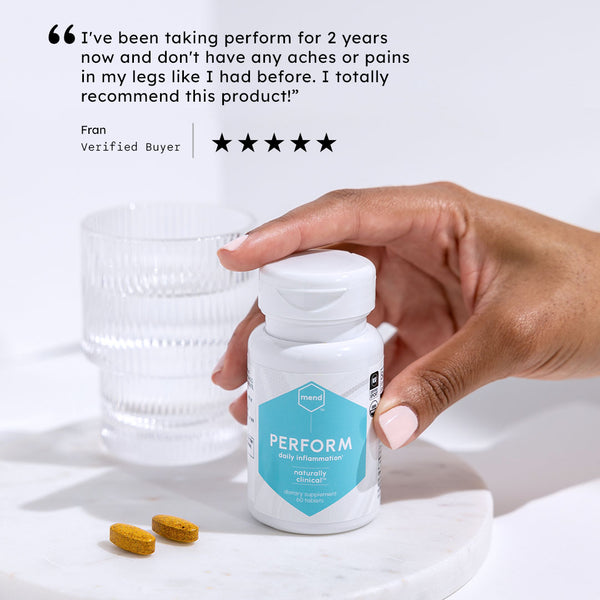 Mend Perform - Relieving Aches, Stiffness, and Inflammation, Naturally ...