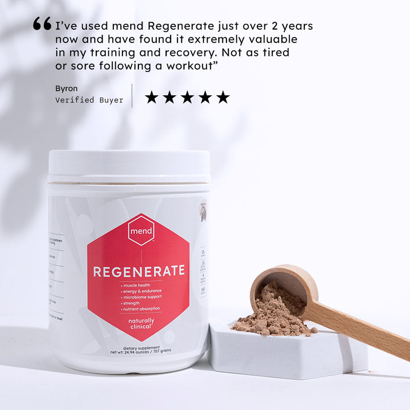 mend™ Regenerate | Promote Lean Muscle Mass, General Health & Wellness ...