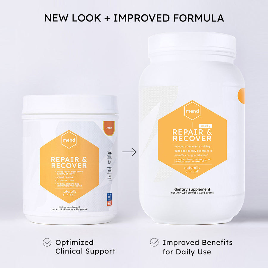 mend™ Repair & Recover | Nutritional Supplement for Healing & Injury ...